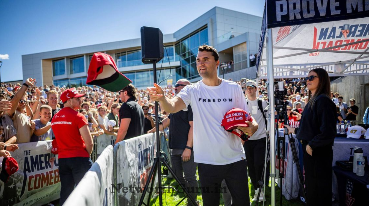 Charlie Kirk Net Worth : How rich is Donald Trump ally who was shot at ...